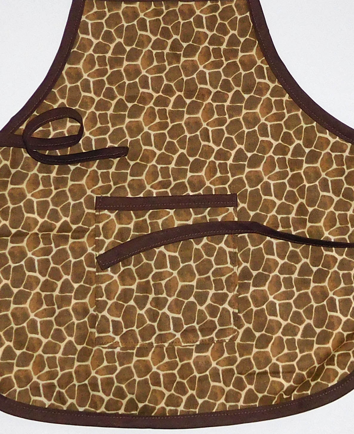 Giraffe Toddler Apron/giraffe Print Apron/toddler Aprons/ Giraffe Apron ...