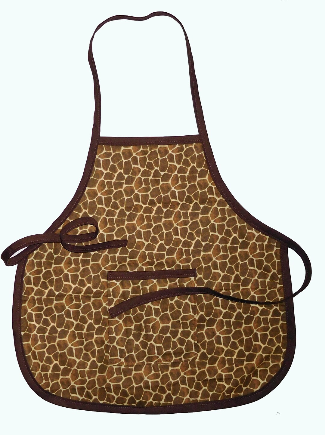 Giraffe Toddler Apron/giraffe Print Apron/toddler Aprons/ Giraffe Apron ...
