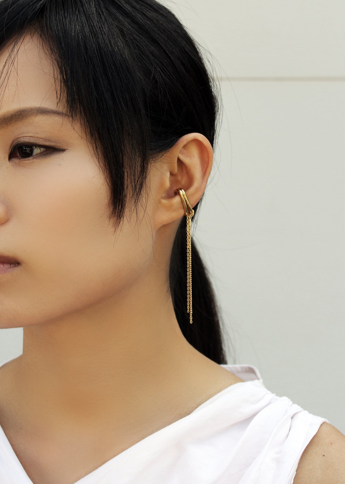 Cartilage Hoop Cuff Earrings Earcuff No Piercing Non - Etsy