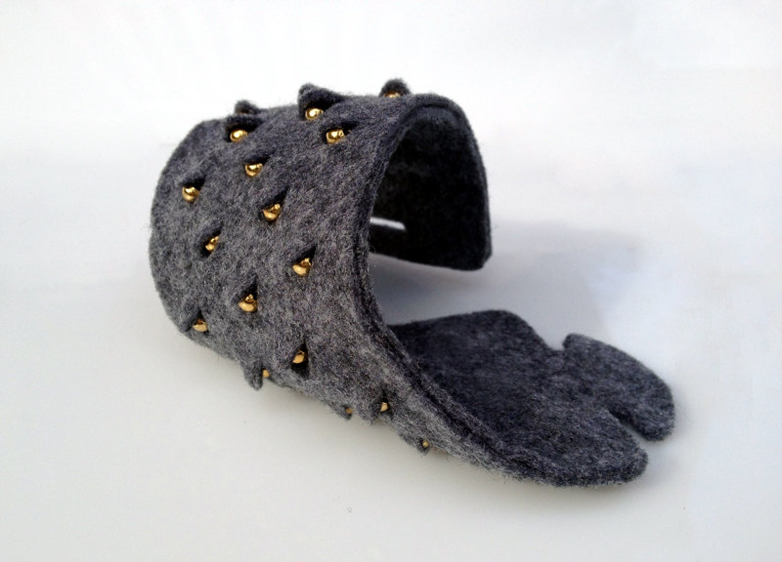 Fabric Cuff Bracelet Felt Bracelet Handmade Bracelet Rock - Etsy