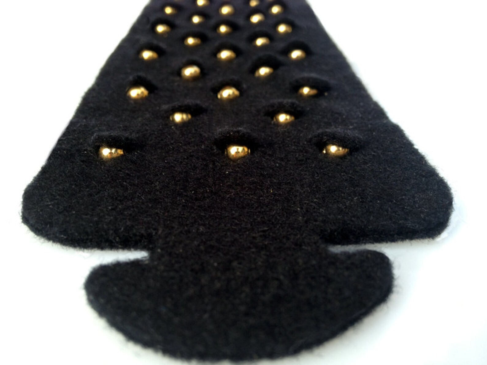 Wrist Cuff Beaded Felt Cuff Wool Bracelet Wrist Band | Etsy