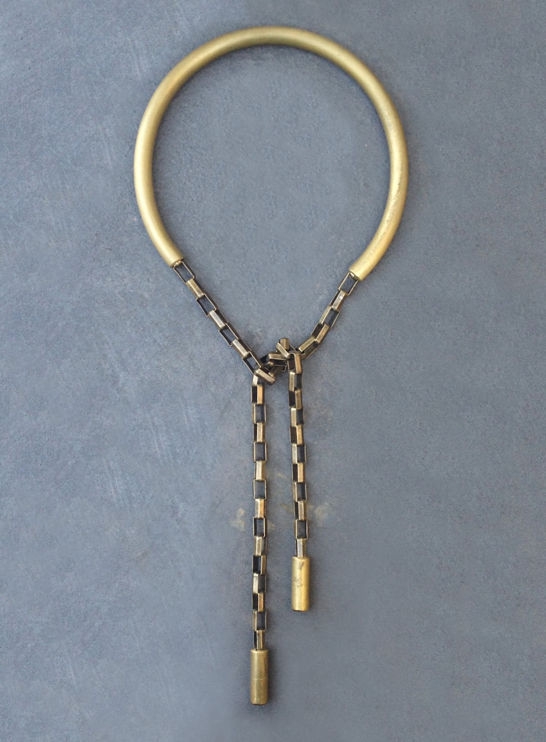 Metal Choker, Open Choker, Big Choker Collar, Chunky Necklace, Big ...