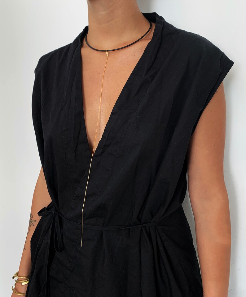 Minimal Choker Necklace Simple Choker Necklace Minimal Y - Etsy