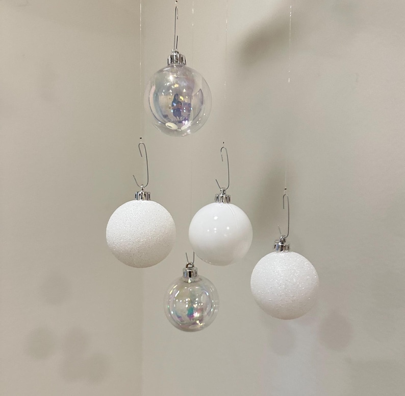 Hanging Christmas Tree, DIY Christmas Tree Mobile Kit: Ornament Hanger ...