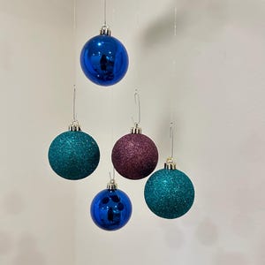Hanging Christmas Tree, DIY Christmas Tree Mobile Kit: Ornament Hanger ...