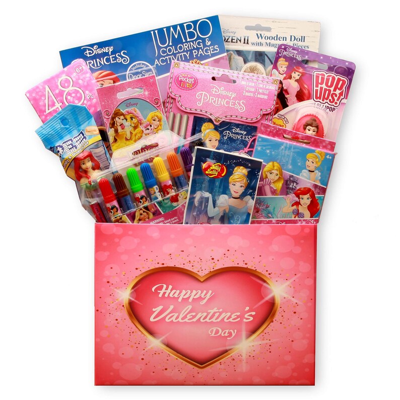Disney Princess Valentine Gift Box - Etsy