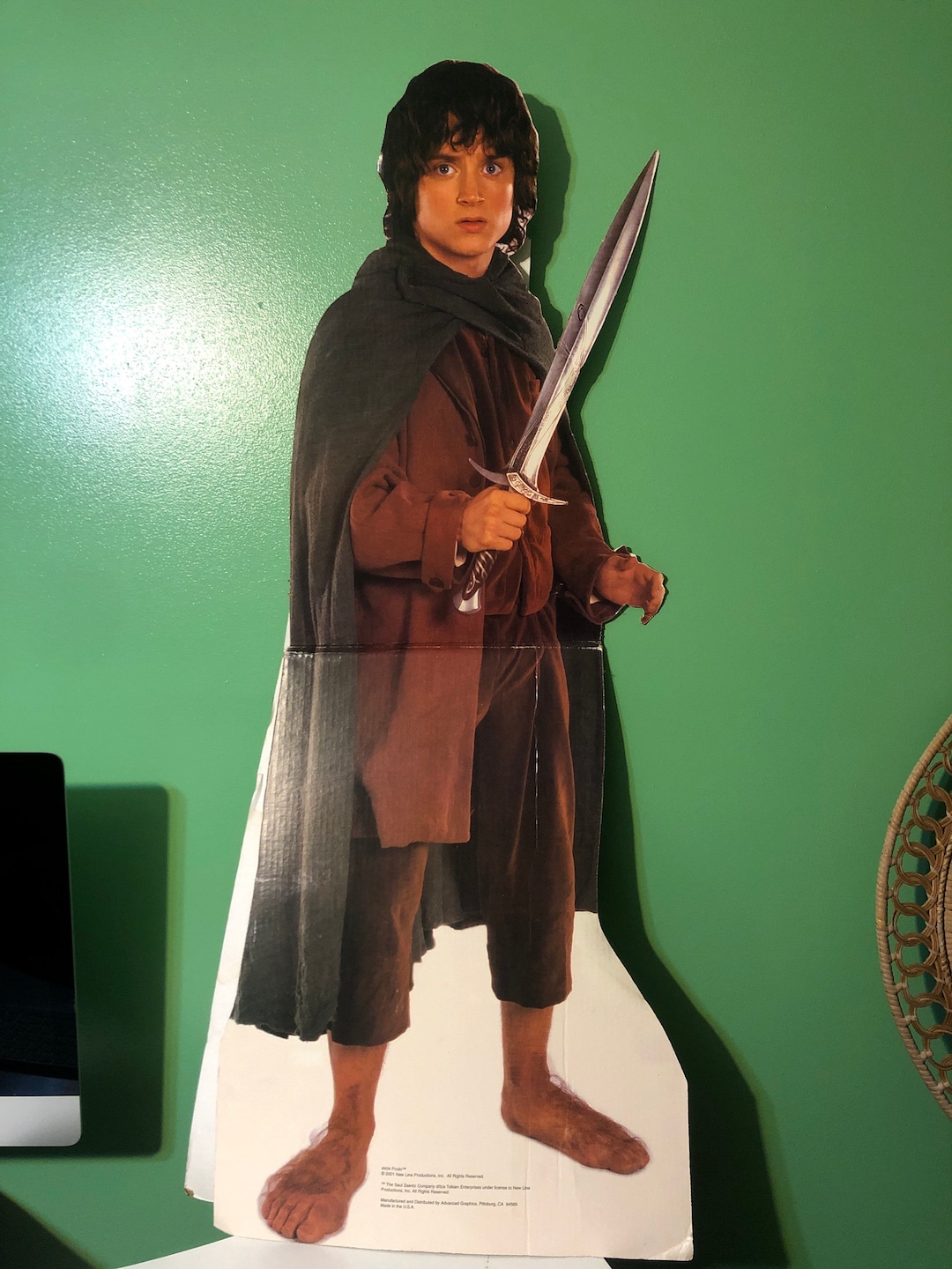 Frodo Baggins Lord of the Rings Standing Cardboard Cutout - Etsy