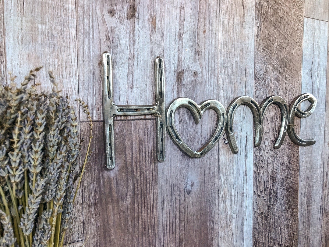 Metal Wall Art for Cabin - Country Home Decor - Home Sign - Family ...