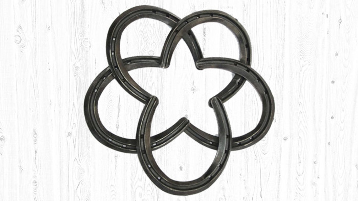 Horseshoe Art, Horseshoe Decor, Star Decor, Star Home Decor, Horse Shoe ...