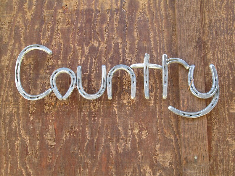 Metal Wall Art for Country Living Country Home Decor - Etsy