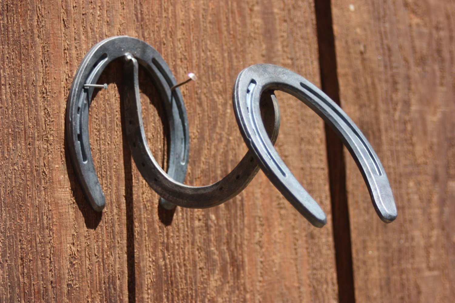 Cowboy Hat Rack Horseshoe Hat Rack Country Western Home - Etsy