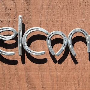 New Horseshoe Welcome Sign - Country Home Decor - Metal Welcome Sign ...