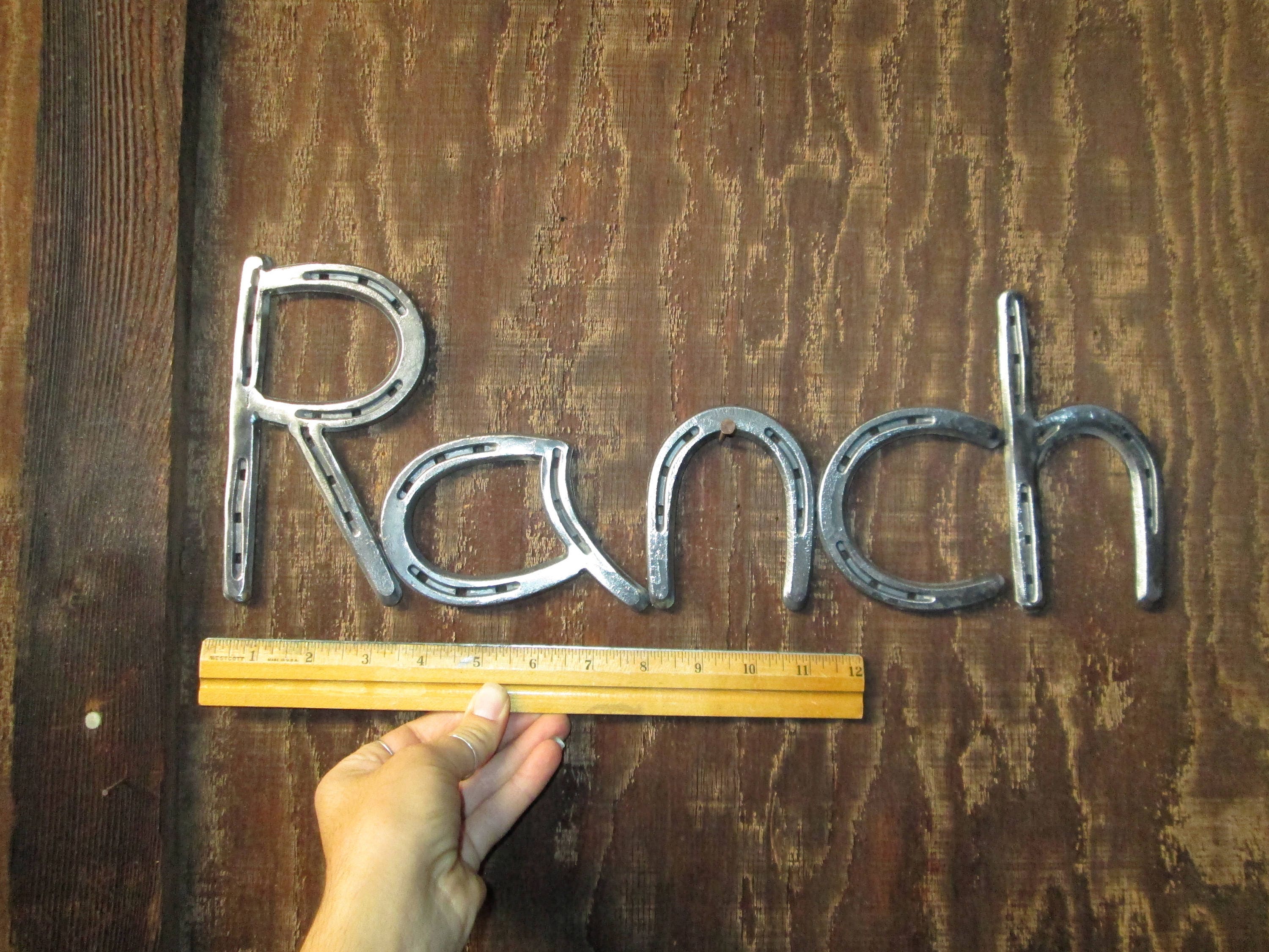 Metal Wall Art for Farmhouse - Western Decor - Rustic Home Decor ...