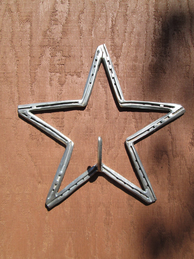 Large Star Wall Hook Horseshoe Star Barn Hooks Horse Tack - Etsy
