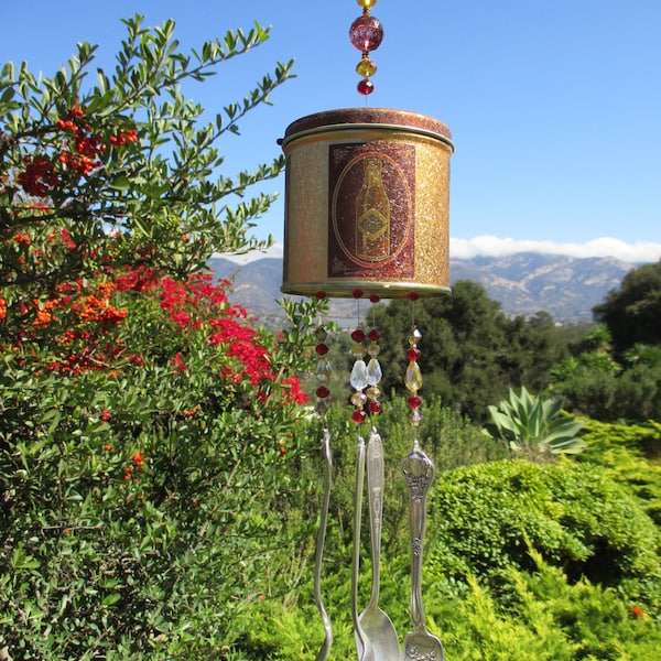 Plate Wind Chime - Etsy