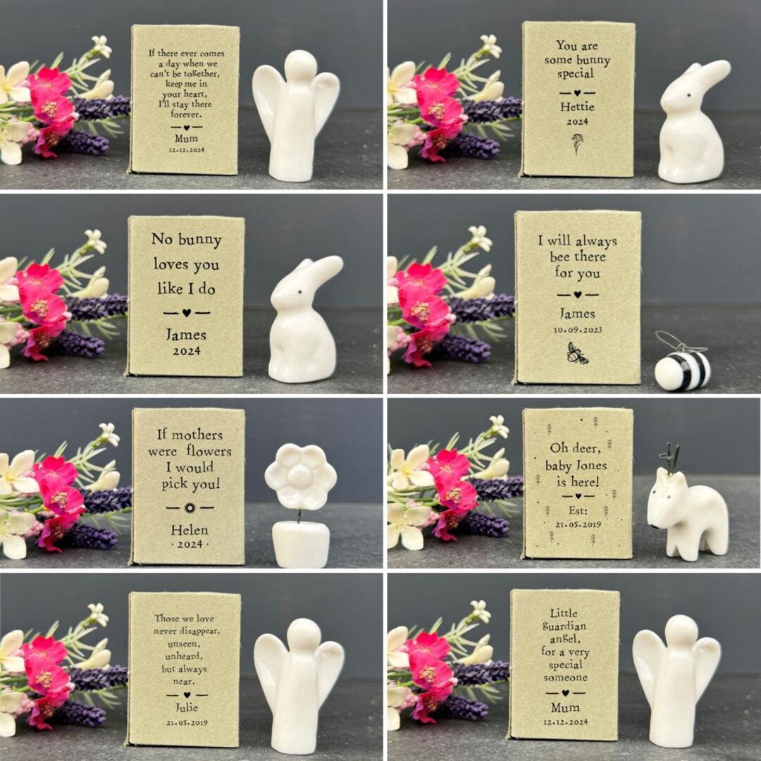 Personalised Porcelain Matchbox for Family and Loved Ones - Etsy