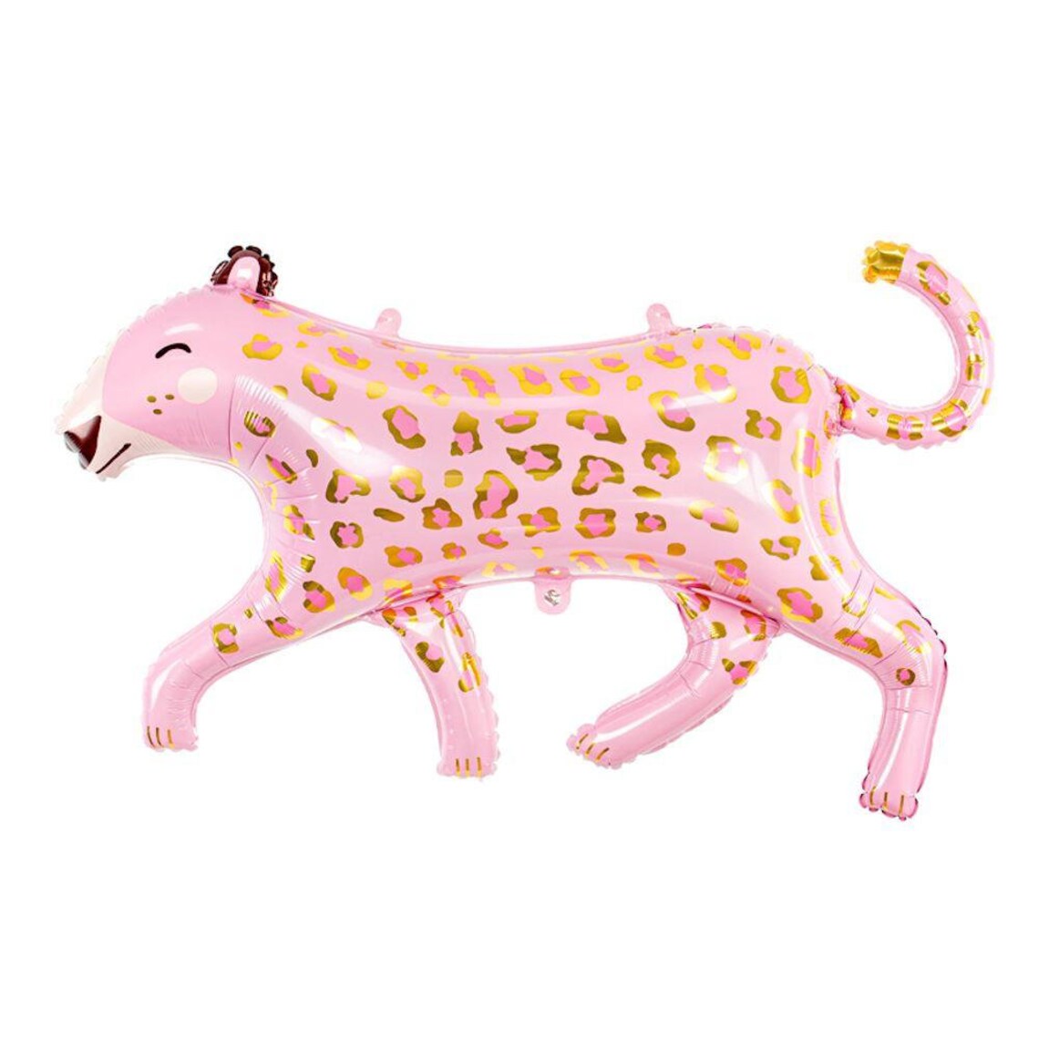 Pink Leopard Foil Helium Balloon Girls 1st Birthday Balloon - Etsy