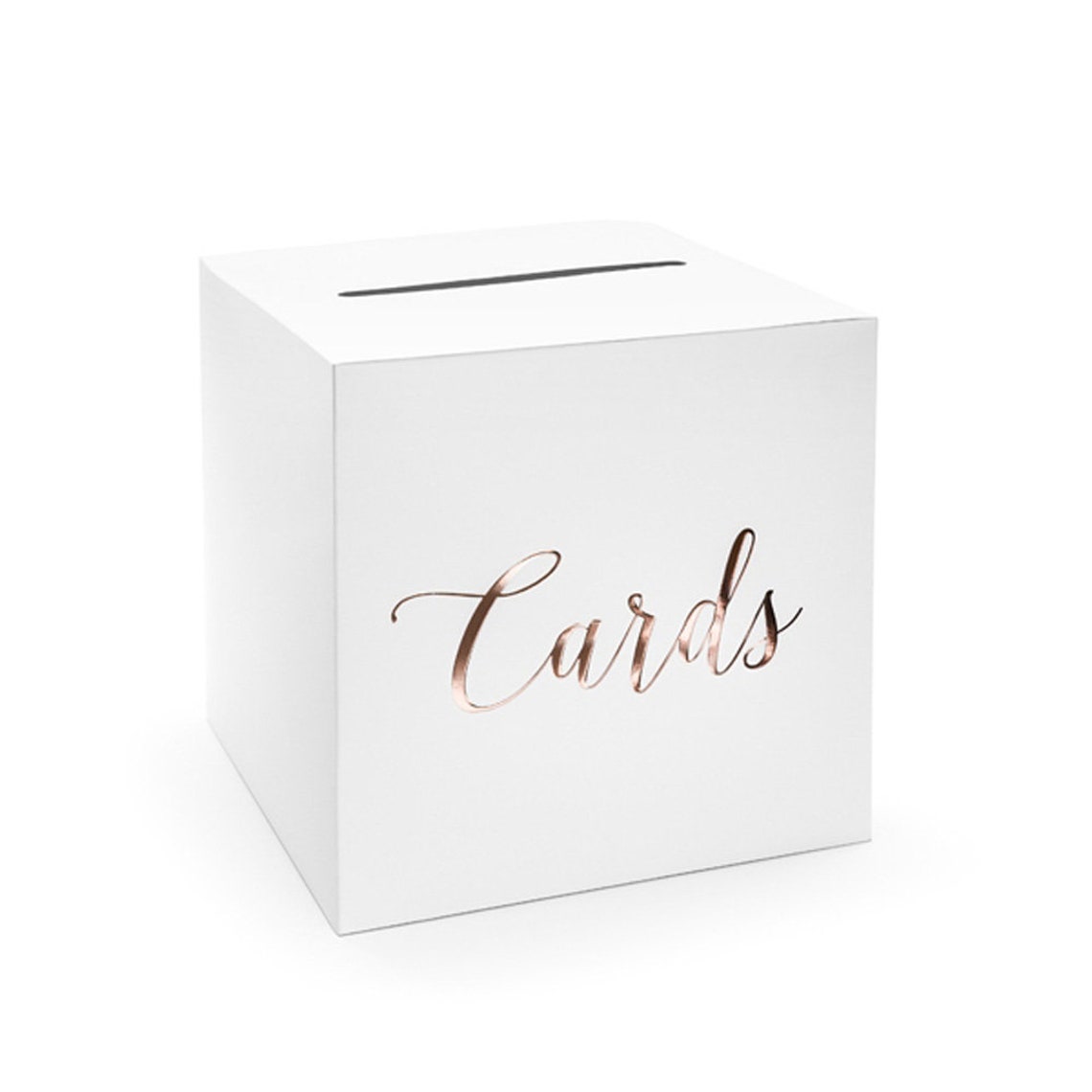 Rustic Rose Gold Wedding Post Box Wedding Cards Box Rose | Etsy