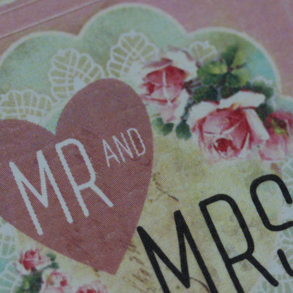 35 Mr Mrs Pink Floral Wedding Stickers Wedding Favour | Etsy