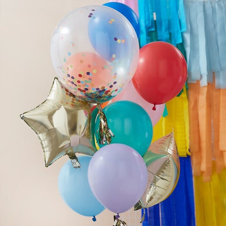 Large Number 2 Balloon Stand, Birthday Decoration, Balloon Holder ...
