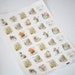 35 Peter Rabbit Stickers, Beatrix Potter Sticker Sheet, Birthday Party ...