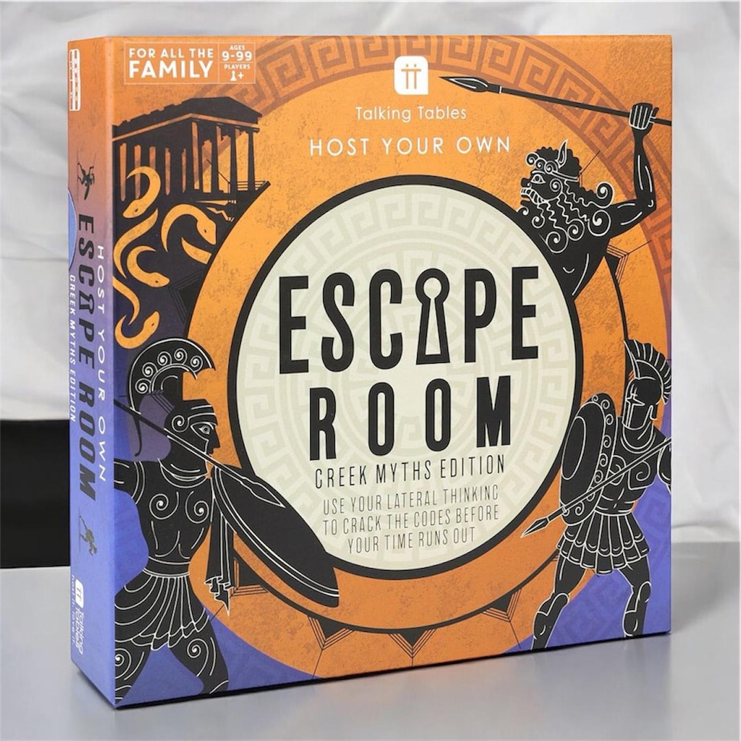HYO Family Adventure Escape Room Game – Greek Myths Exploration Puzzle ...
