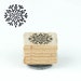 Snowflake Rubber Craft Stamp, Christmas Craft Ink Stamps, DIY Winter ...