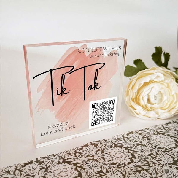 Tik Tok Sign - Etsy