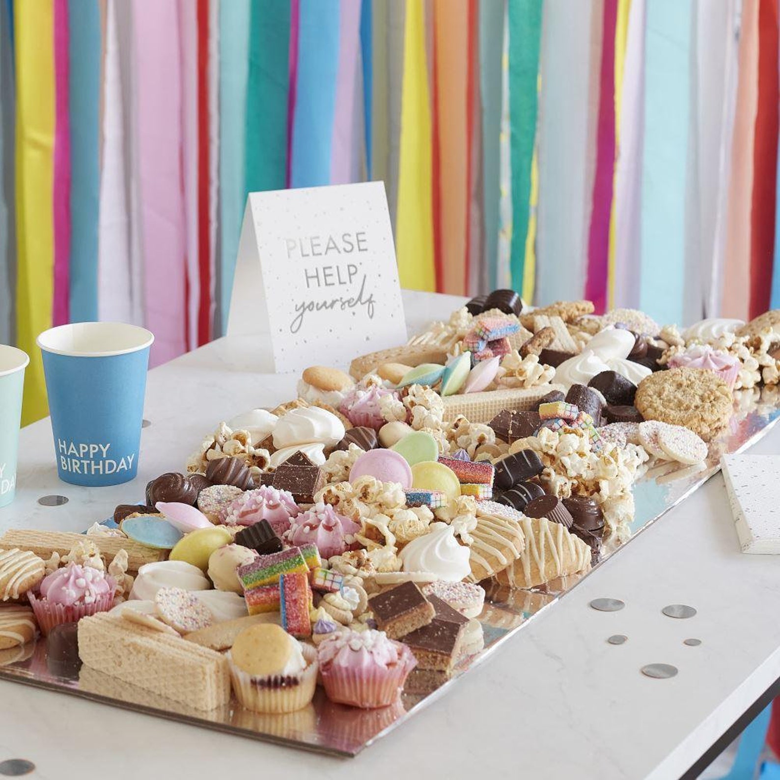 Silver Grazing Board Kit Party Food Board Grazing Table - Etsy