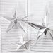 Silver Paper Hanging Star Decoration, Christmas Silver Star Decorations ...