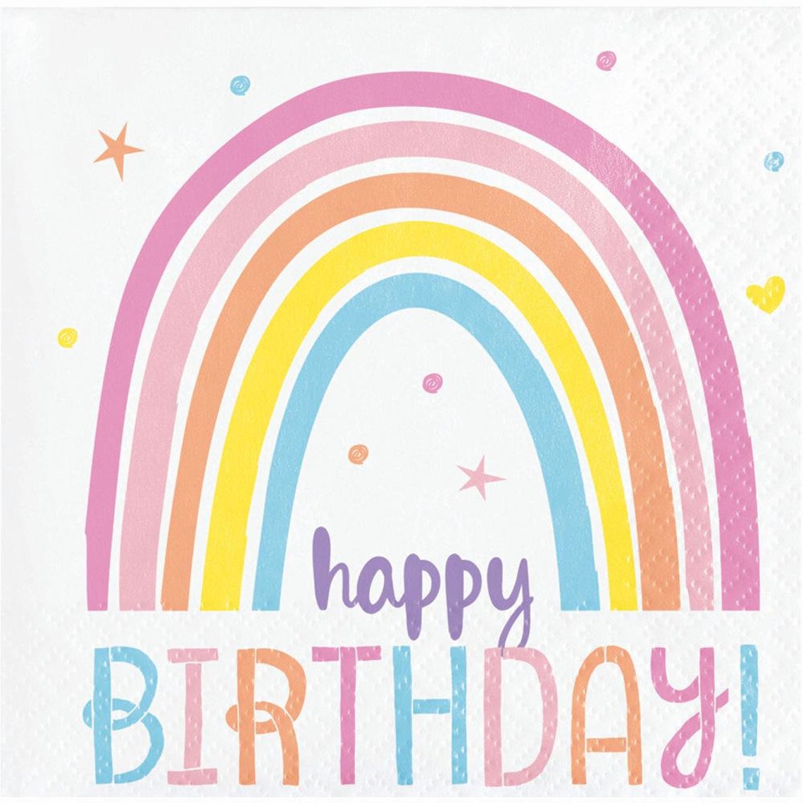Happy Birthday Rainbow Birthday Range Rainbow Party Girls - Etsy
