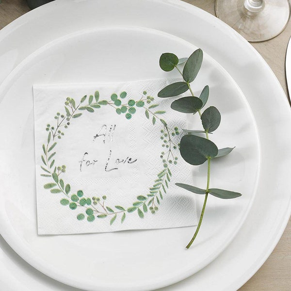 Wedding Napkins - Etsy