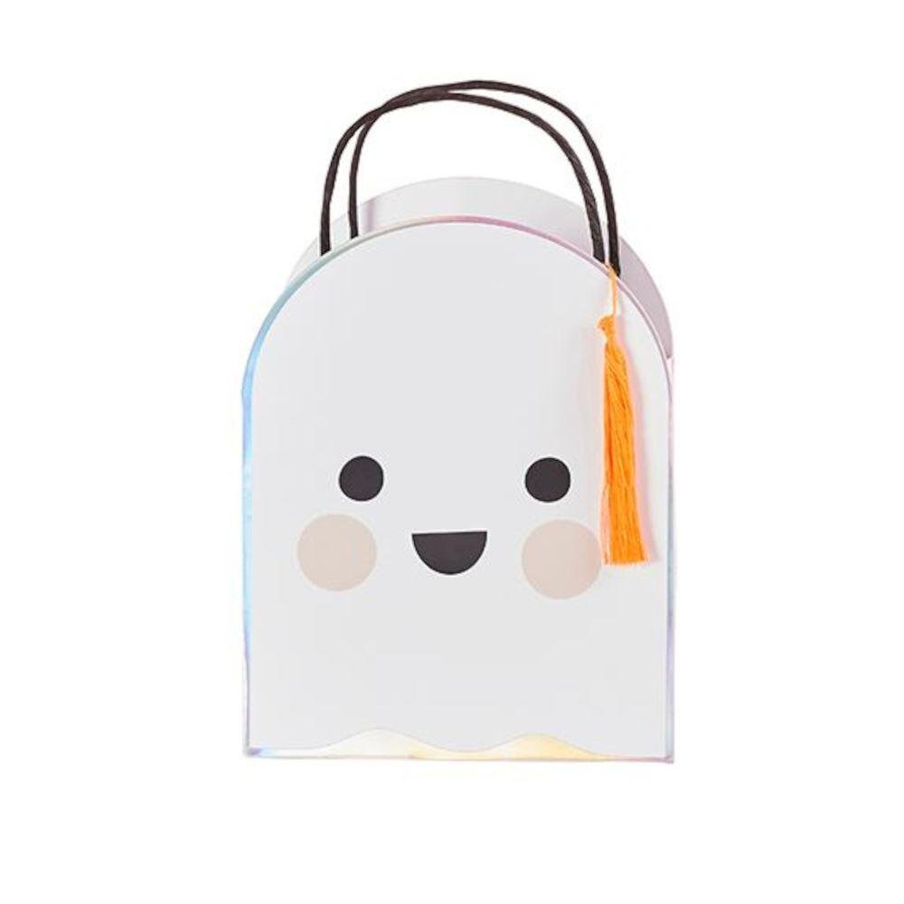 5 Halloween Ghost Party Bags Trick or Treat Sweet Bags - Etsy UK