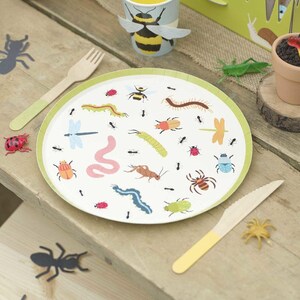 Bug Insect Party Pack for 8, Childrens Animal Creature Birthday Party ...