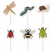 Insect Bug Cupcake Toppers, Bug Birthday Party, Girls Boys Childrens ...