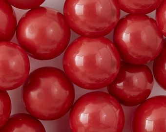 Red Balloon, Pearl Balloons, 11 Inch Latex Balloons, Birthday Balloons ...