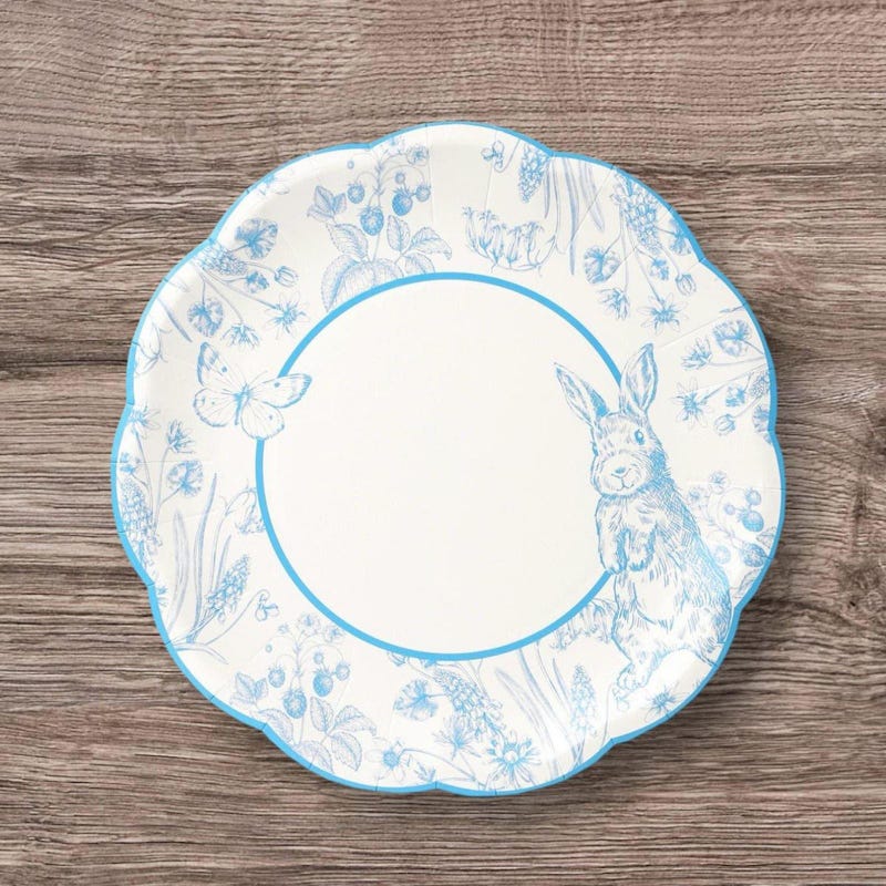 Rabbit Plate - Etsy