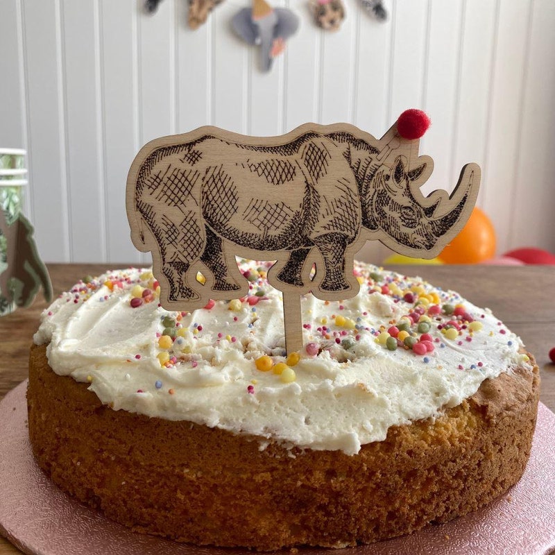Rhino Cake - Etsy