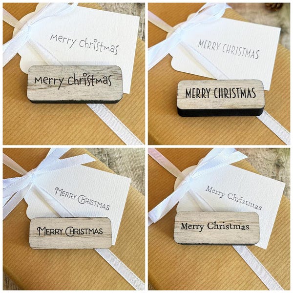 Word Christmas Cards - Etsy UK