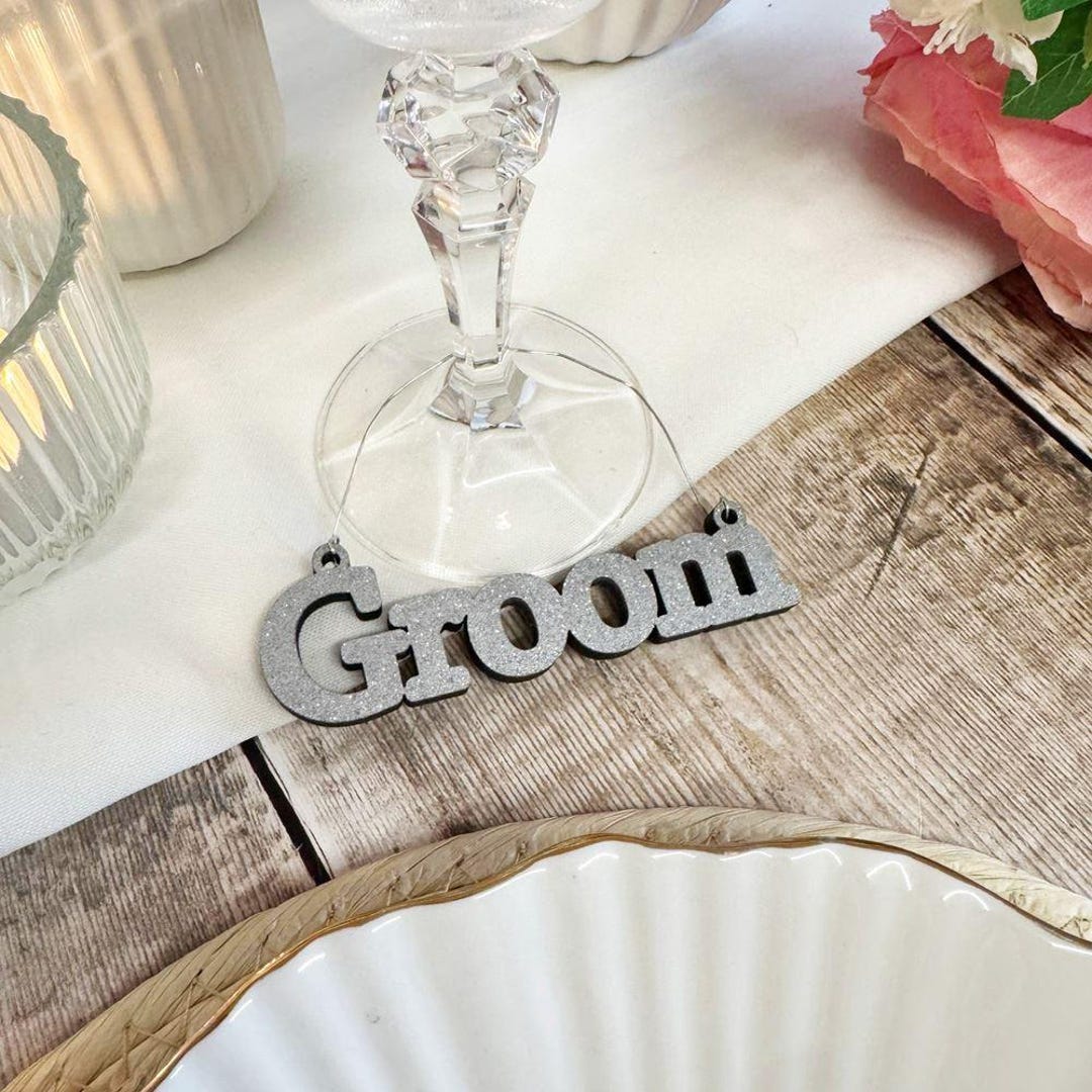 Wooden Hanging Groom Small Sign, Wedding Hanging Decoration Gift ...
