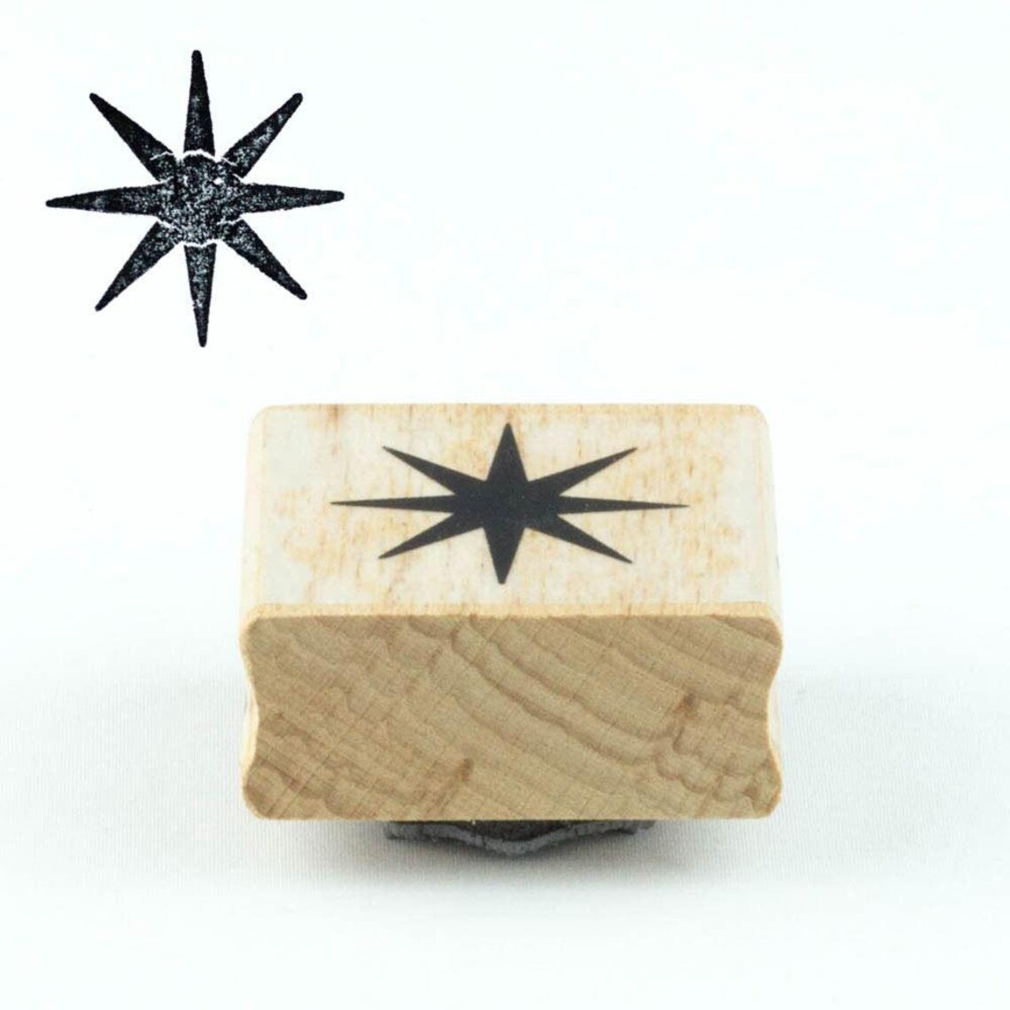 Star Rubber Stamp Craft Star Ink Stamps DIY Wedding Favours | Etsy