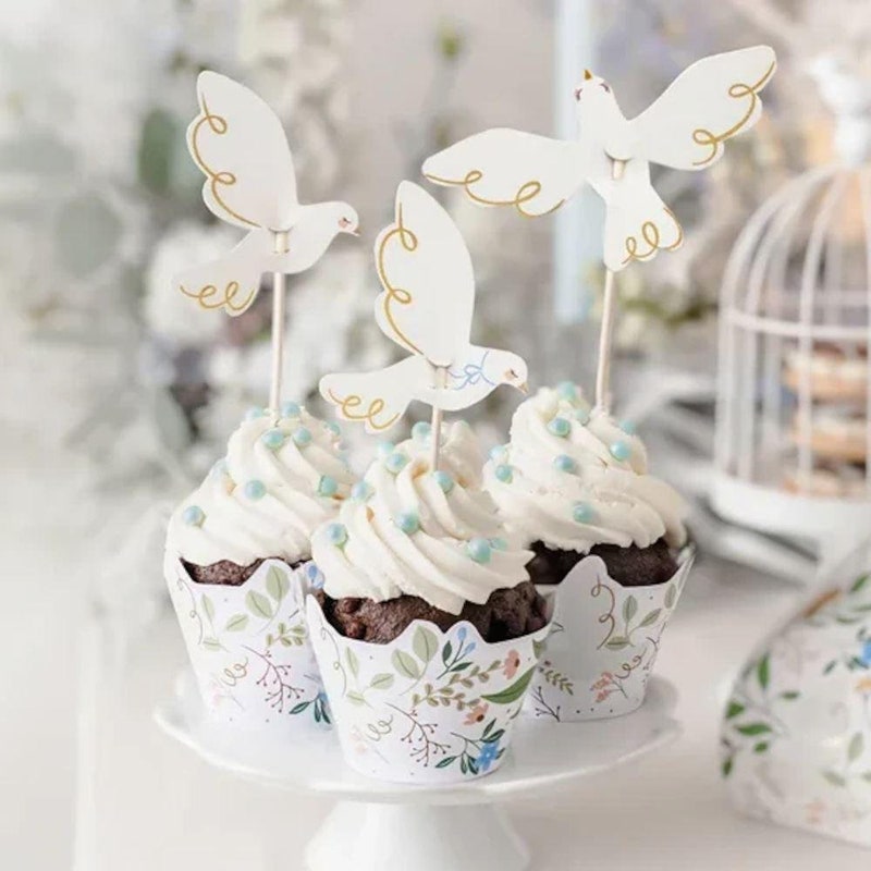 Doves Cake Topper - Etsy