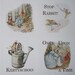 35 Peter Rabbit Stickers, Beatrix Potter Sticker Sheet, Birthday Party ...