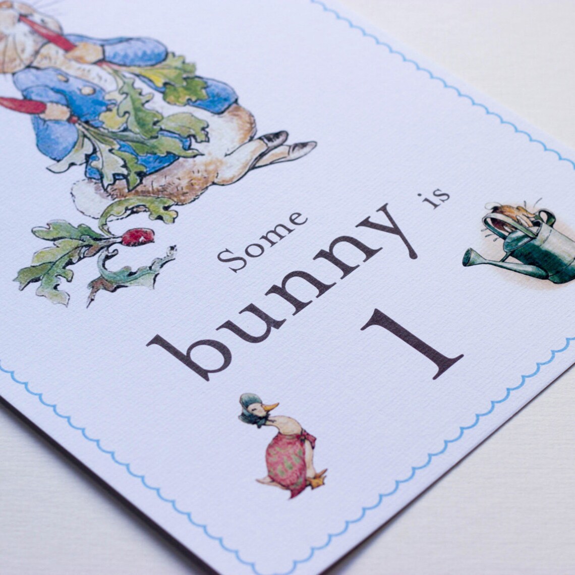 Peter Rabbit 1st Birthday Table Sign, Peter Rabbit Birthday Sign, Some ...