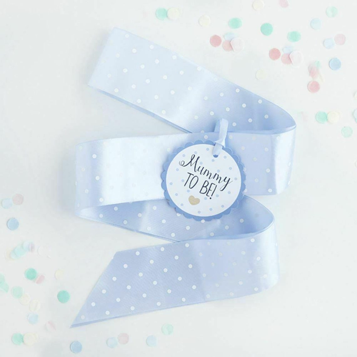Blue Mummy to Be Sash Mum to Be Sash Baby Shower Sash Baby | Etsy