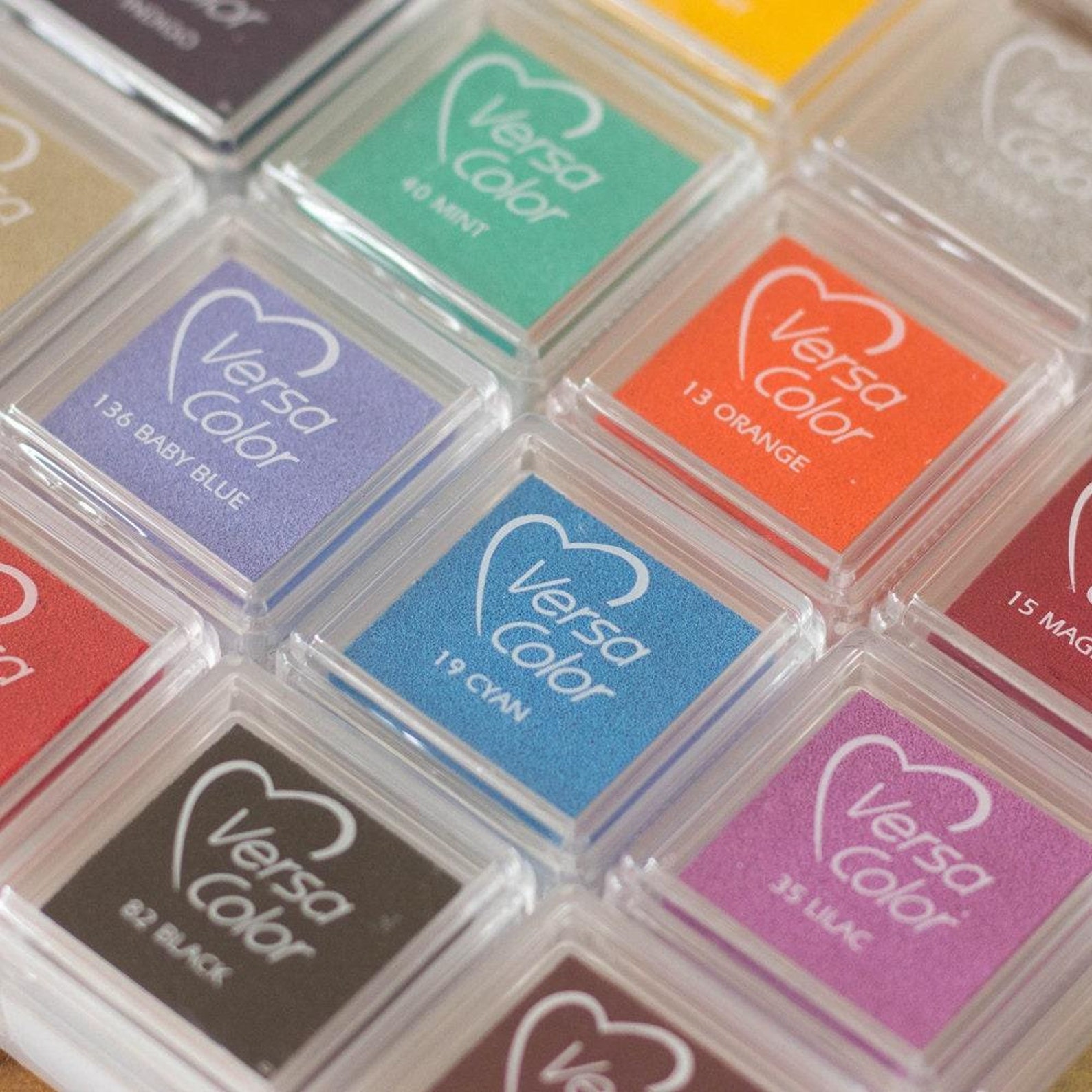 Versacolor Small Pigment Ink Pad Colours Collection 2 Stamp - Etsy