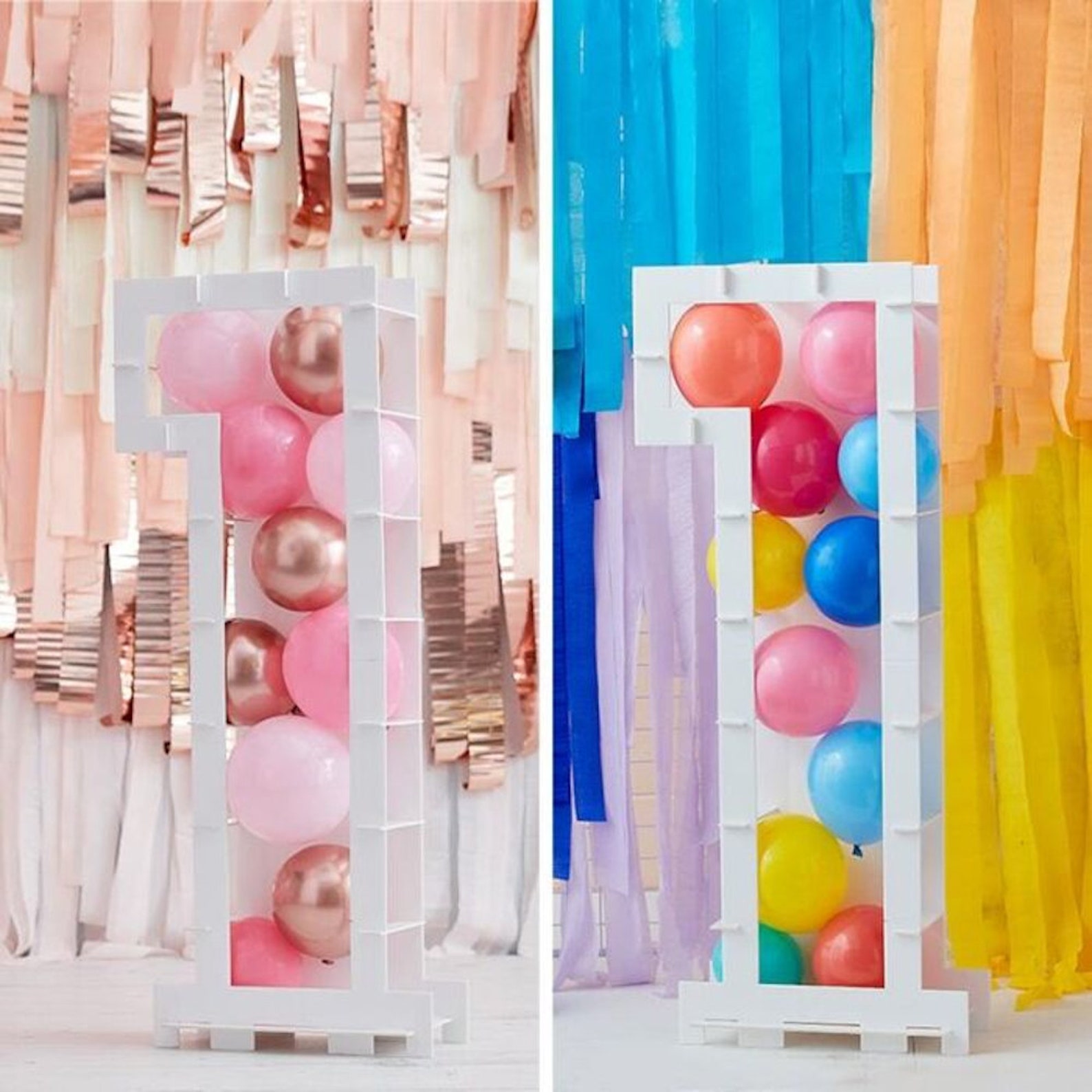 Large Number 2 Balloon Stand, Birthday Decoration, Balloon Holder ...