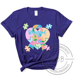 RBT Shirt, Registered Behavior Technician Shirt, Behavior Specialist ...