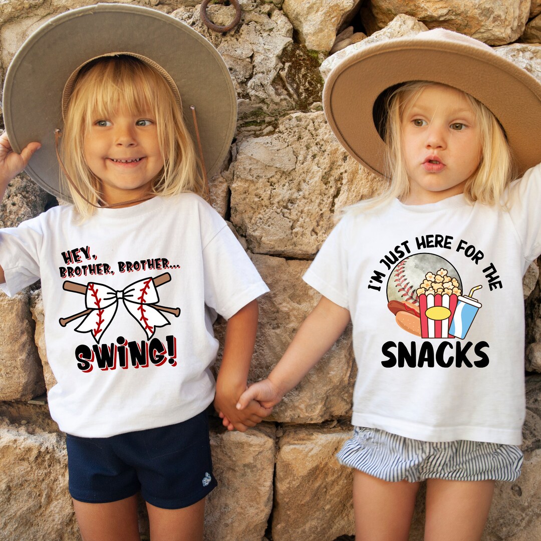 Baseball Sibling Shirt, Baseball Sister Shirt, Baseball Shirt, Funny ...