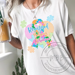 RBT Shirt, Registered Behavior Technician Shirt, Behavior Specialist ...